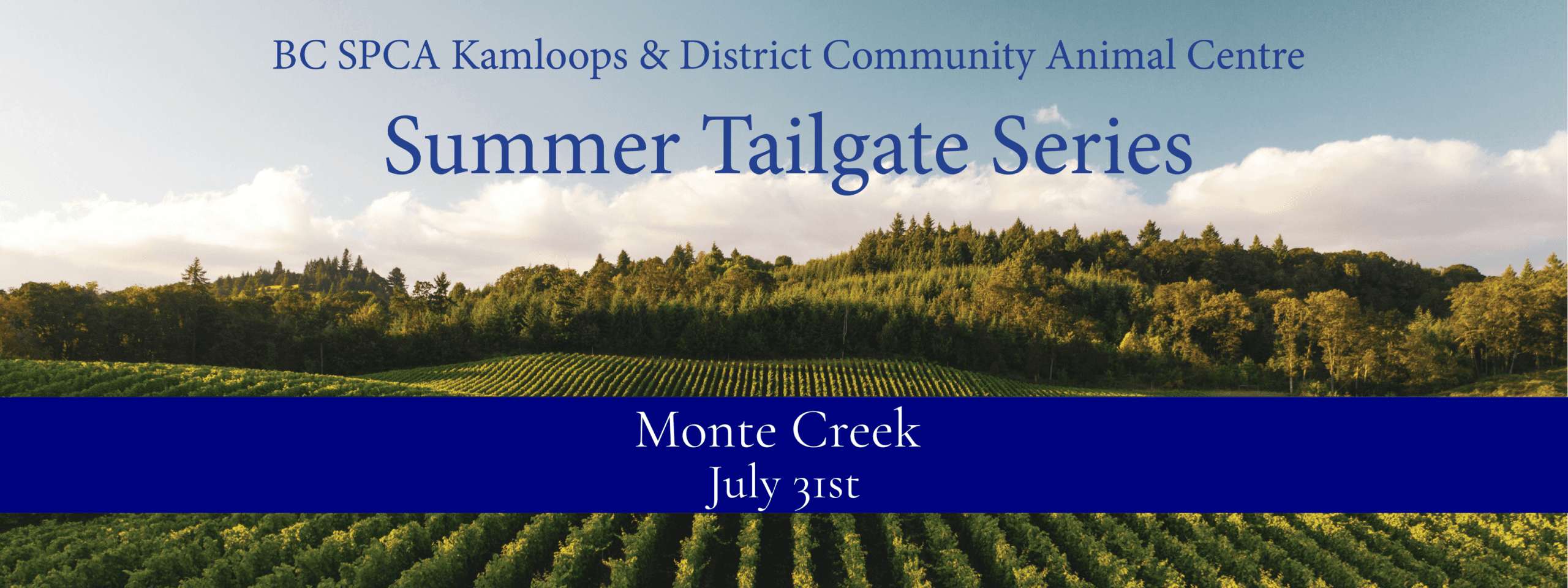 BC SPCA Kamloops Summer Tail Gate Series - BC SPCA