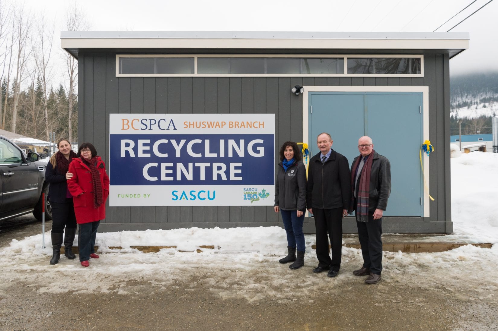 BC SPCA Shuswap Branch wins grant, recycling centre now open! - BC SPCA